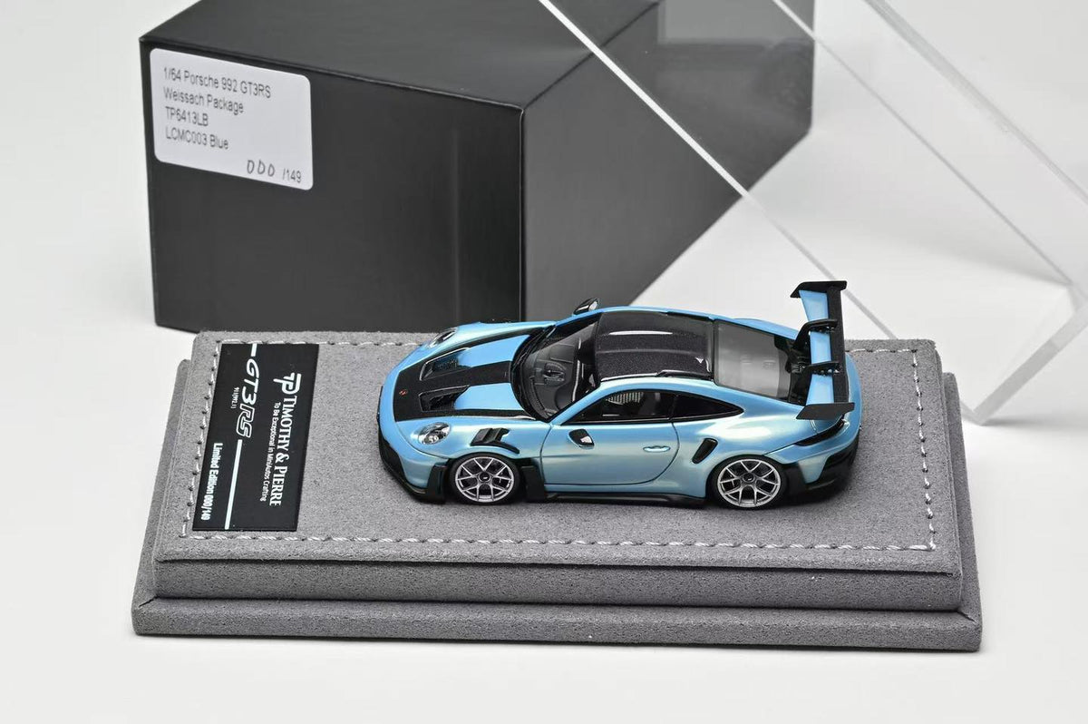TP TIMOTHY & PIERRE 1/64 Porsche 911 992 GT3 RS A - Blue| House of ...