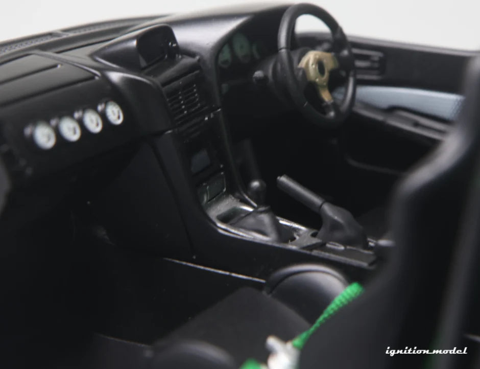 IG3639 TOP SECRET 34GT-R (BNR34) Stealth Gray - Ignition Model 1/18 Sc ...