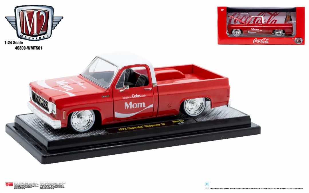 1/24 Walmart Exclusive Mom Coke Squarebody| House of Diecast Cars