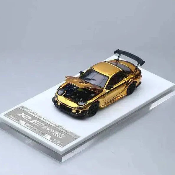 Time Micro 1:64 Mazda RX7 FD3S RE Amemiya Gold| House of Diecast Cars