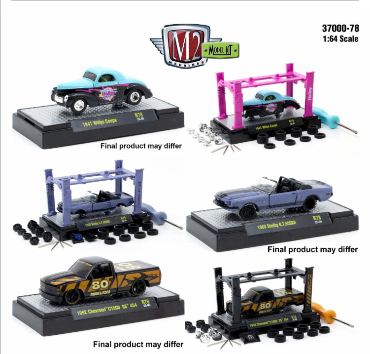 M2 Machines Model Kits Series Release 78 (37000-78)| House of Diecast Cars