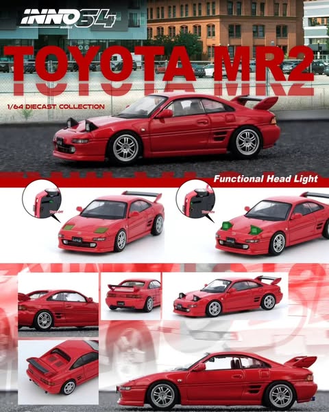 Inno 64 Toyota MR2 (SW20)| House of Diecast Cars