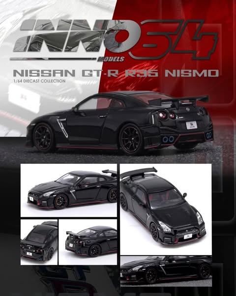 Inno 64 Nissan GT-R (R35) Nismo| House of Diecast Cars