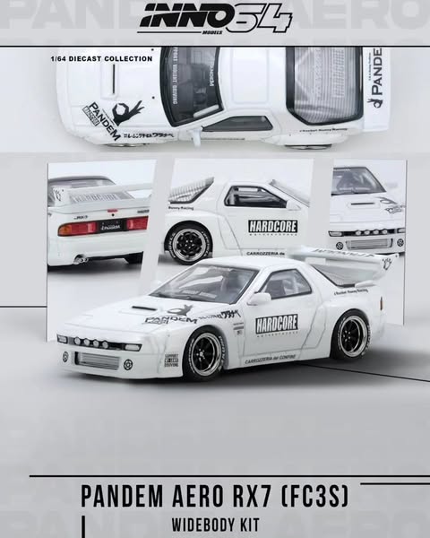 Inno 64 Pandem Aero Mazda RX07 (FC3S)| House of Diecast Cars