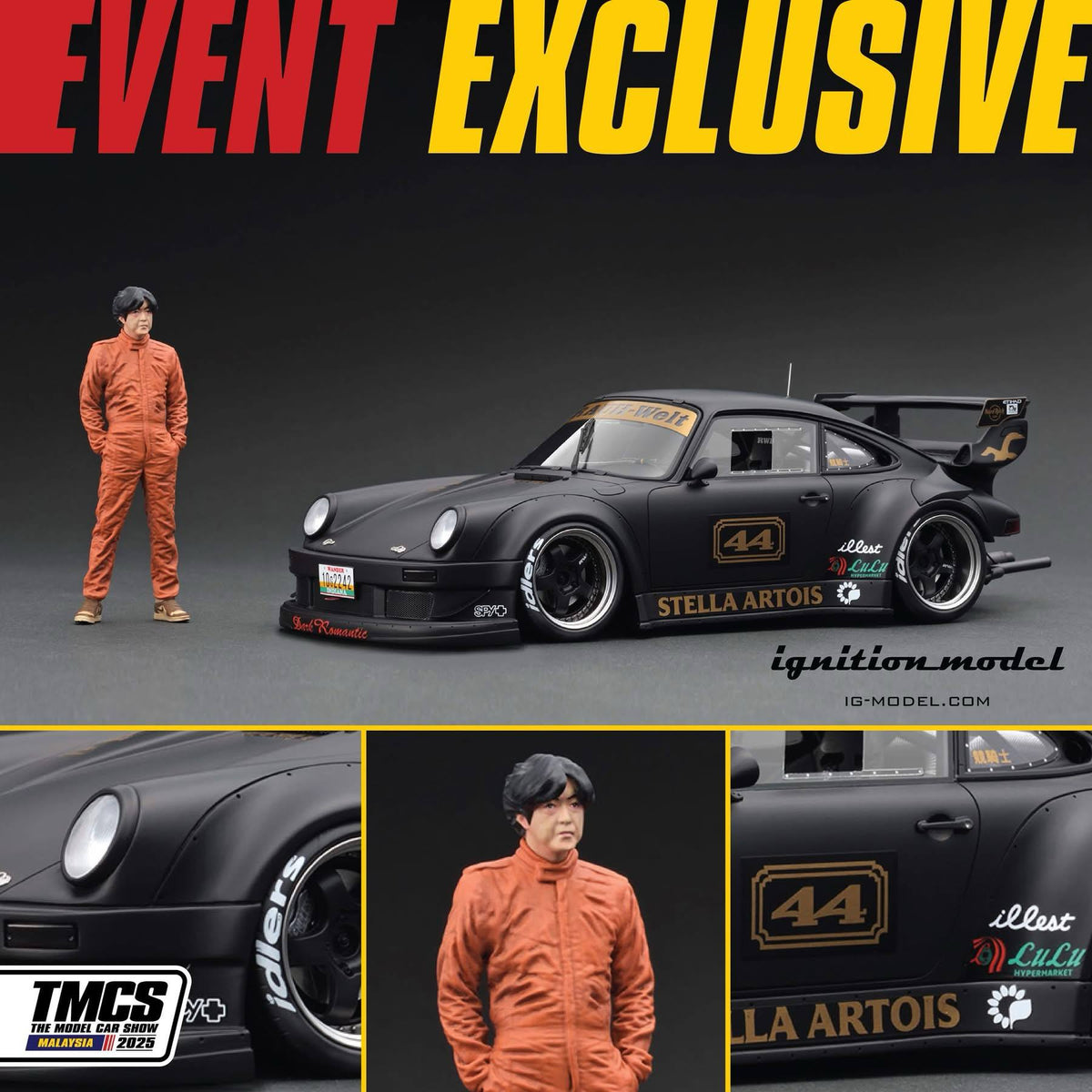 TMCS Event Exclusive Ignition Model Porsche RWB| House of Diecast Cars