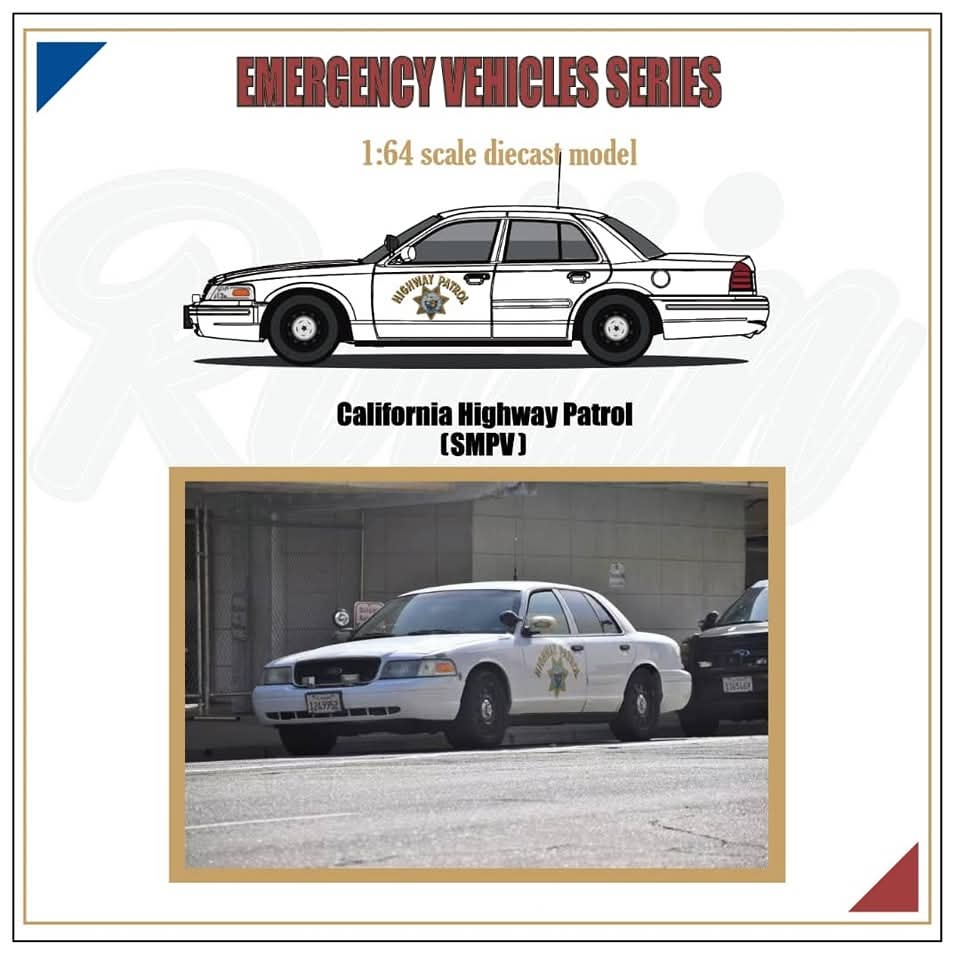 Rollin CHP Cruiser| House of Diecast Cars